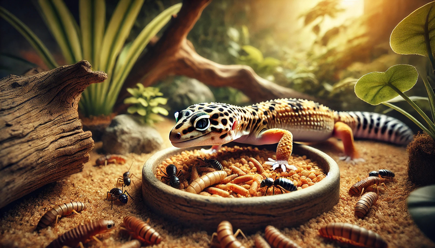 How to Choose the Best Insects for Leopard Gecko Feeding - Leopard ...